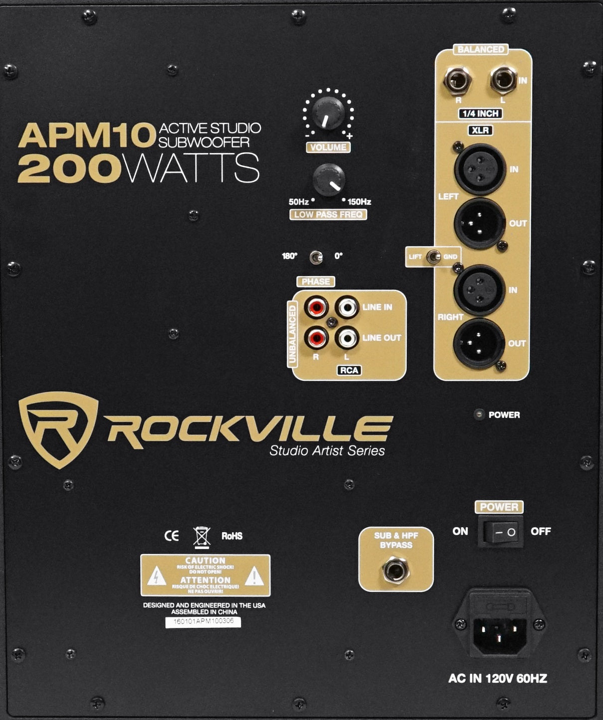 APM10 AMP PLATE – Rockville